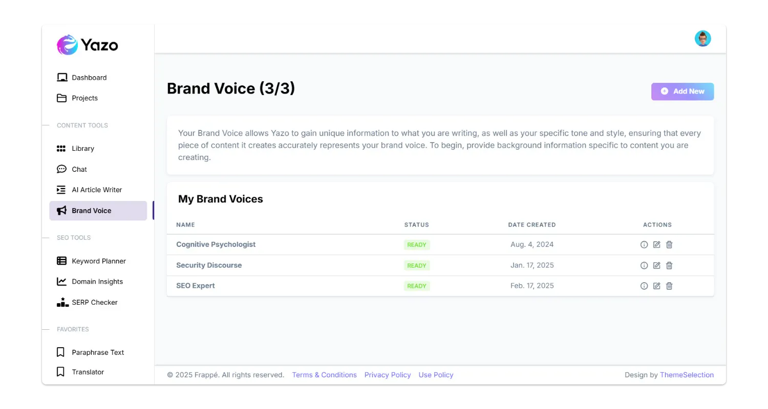 Yazo | AI SEO Content Writing Tool